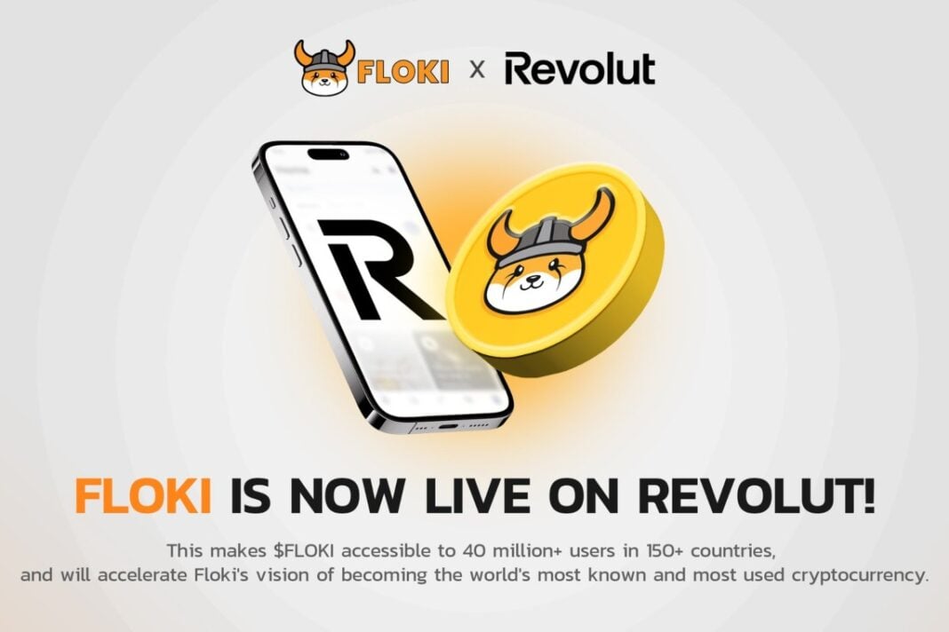 Crypto: the memecoin FLOKI lands on the Revolut app
