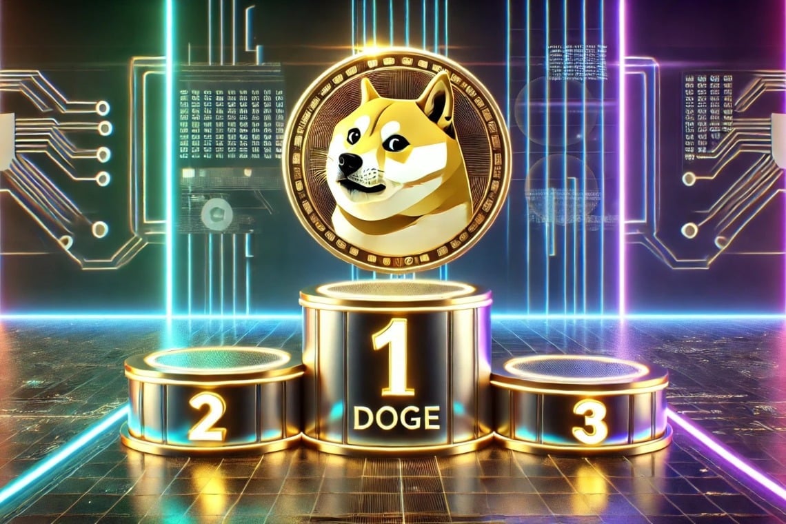 Dogecoin (DOGE): the price is performing better than the top 10 crypto