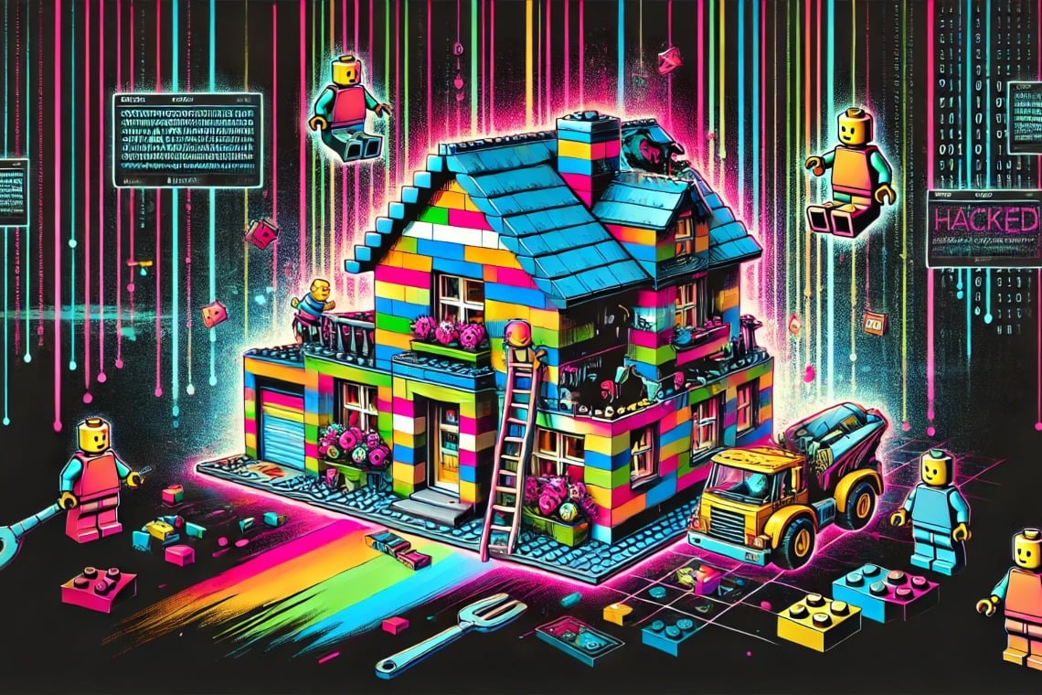 Crypto Scam: Lego victim of a hacker attack then resolves the issue