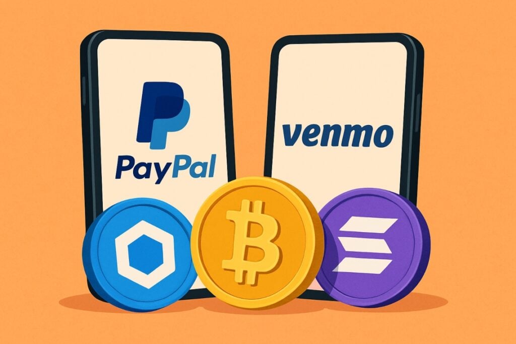 PayPal expands its crypto offering: Chainlink and Solana arrive