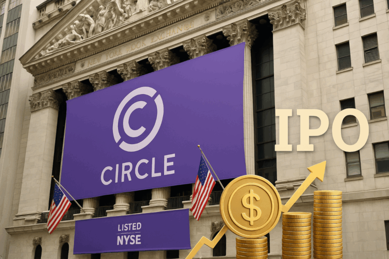 The stablecoin Circle debuts on the stock exchange with an IPO of $1.05 billion
