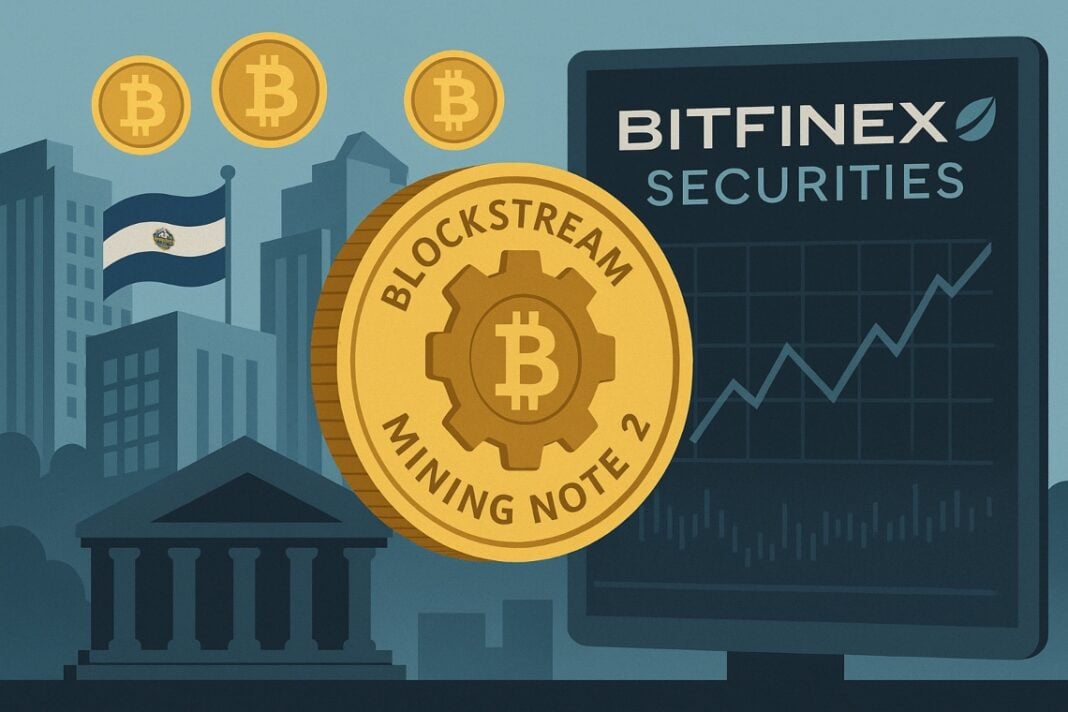 Blockstream Mining Note 2 debuts on Bitfinex Securities: a new frontier ...