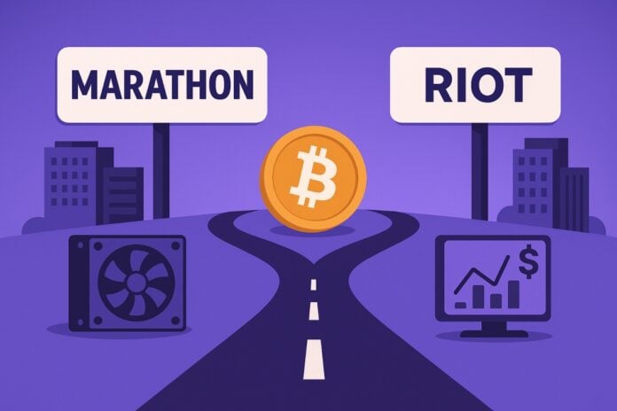 Marathon and Riot: strategies for financing Bitcoin mining