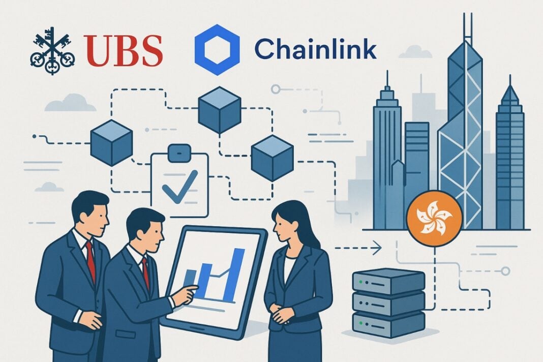 UBS, Chainlink, and DigiFT launch an RWA pilot in Hong Kong