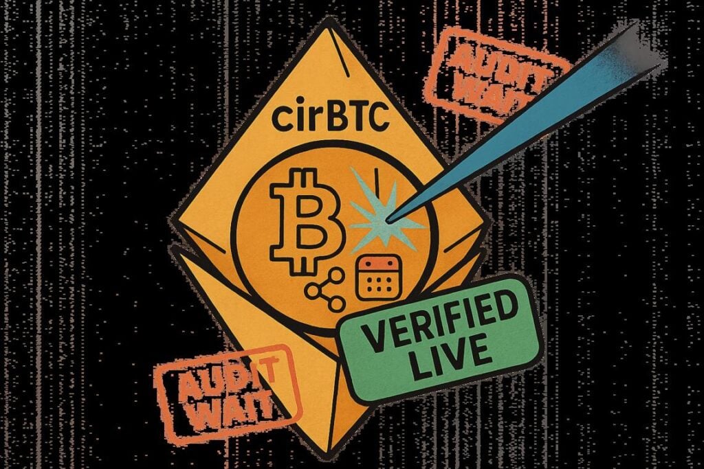 Circle cirBTC Bitcoin Ethereum targets wrapped BTC market