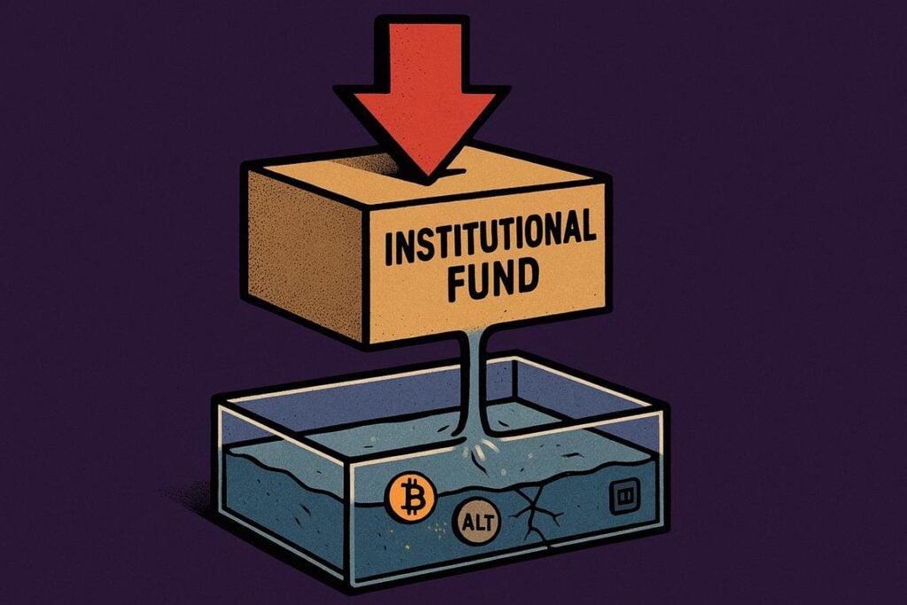 Crypto fund outflows $1.67 billion signal market caution